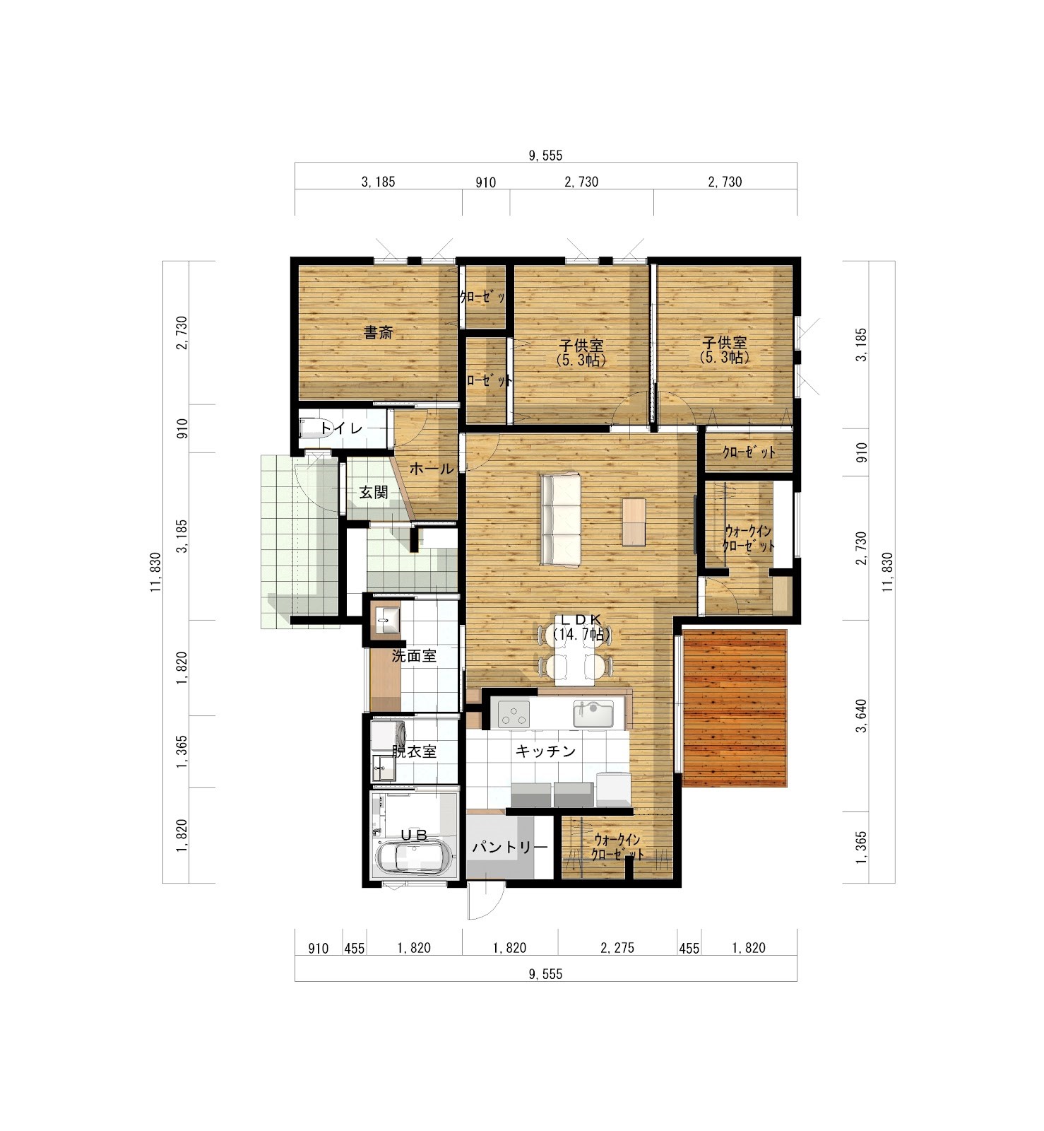 3LDKの間取りの注意点やポイント一挙公開 - 北九州の注文住宅ならクラッチ｜自然素材の健康住宅を建てる工務店